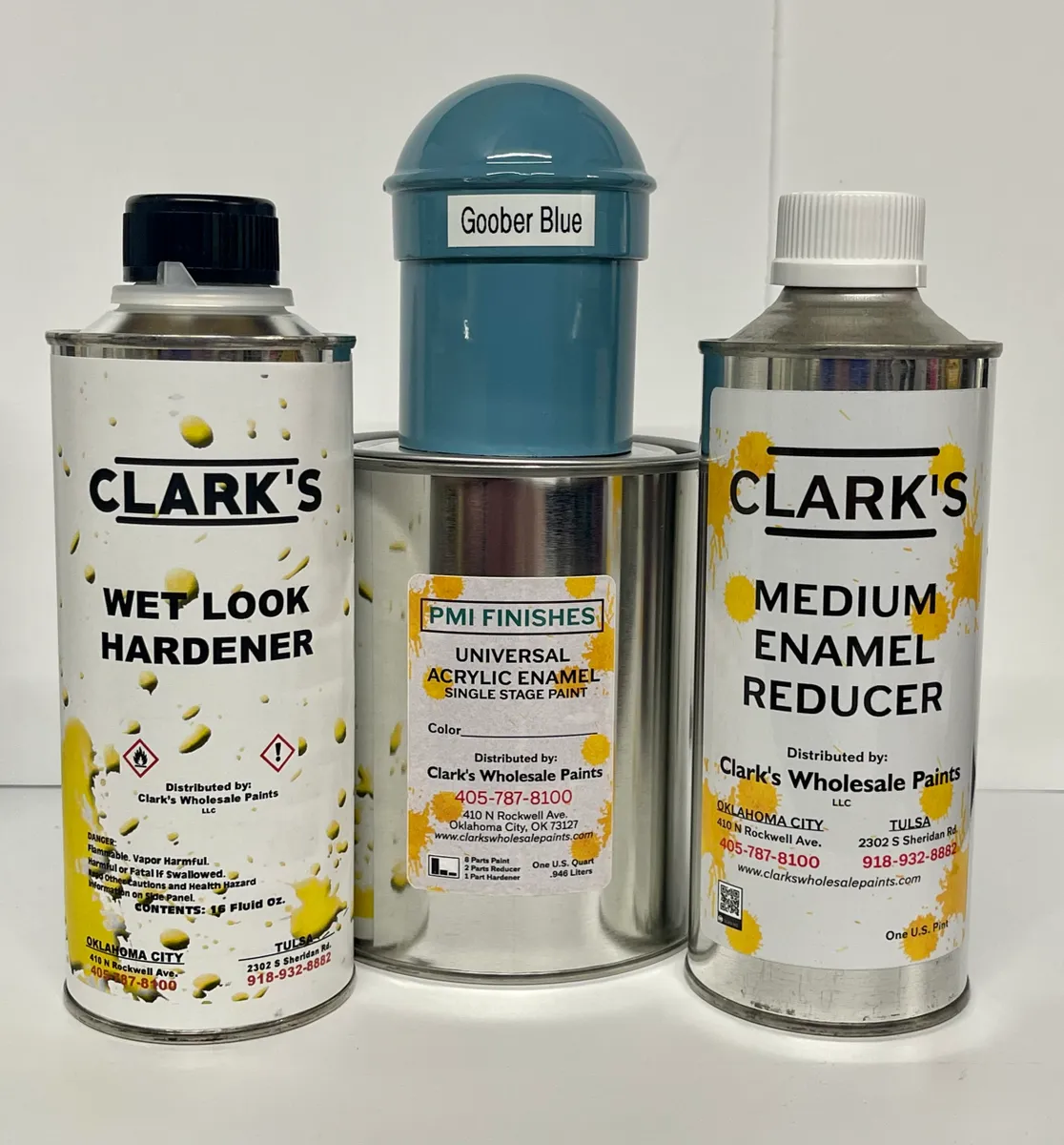 Goober Blue Acrylic Enamel Quart Kit | ClarksWholesalePaint