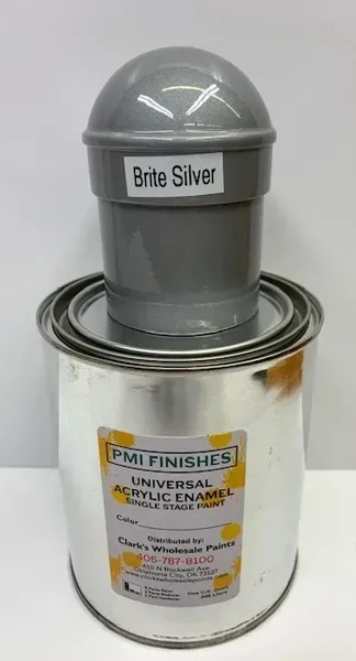 Brite Silver Acrylic Enamel - Quart | ClarksWholesalePaint