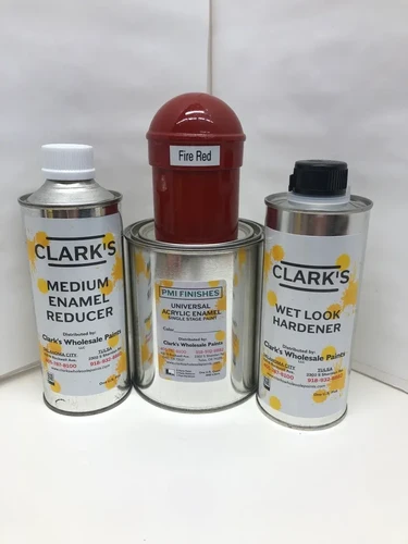 Fire Red Acrylic Enamel Quart Kit | ClarksWholesalePaint