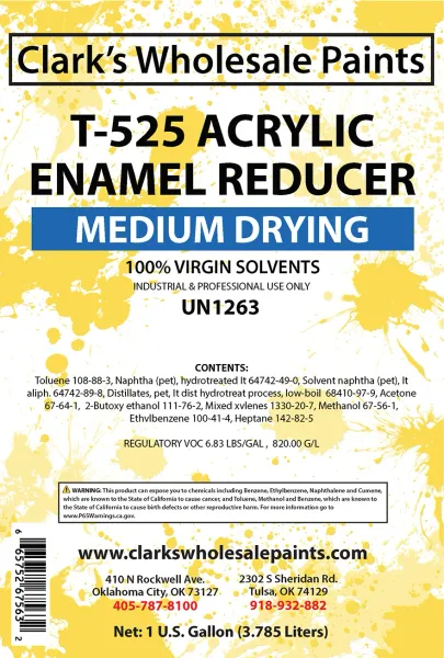 Medium Acrylic Enamel Reducer - Quart | ClarksWholesalePaint