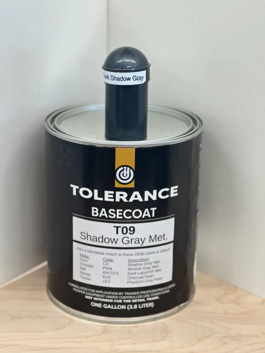 Tolerance Basecoat T09 Shadow Gray Metallic Ford CX - Quart ...