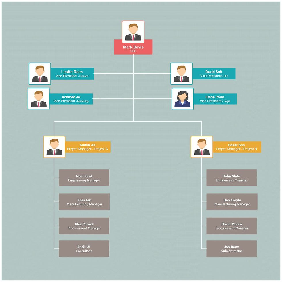 Small Business Organizational Chart: Step-by-Step Guide to Build a ...