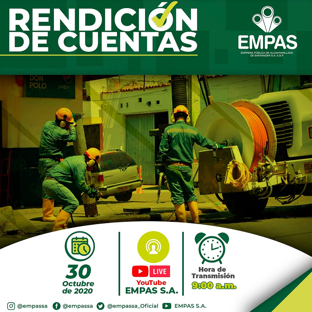 EMPAS RENDIRÁ CUENTAS A SUS USUARIOS