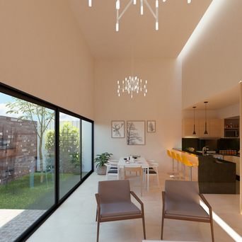 Rinconada de Santa Fe| FLORES ROJAS Arquitectura | León gto