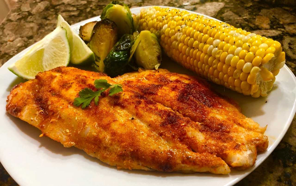 Cajun Blackened Snapper