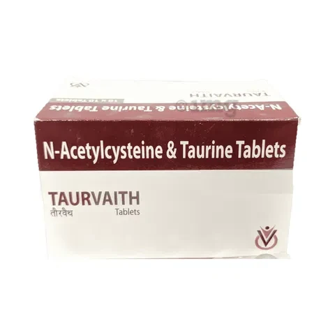Taurvaith Tablet (Taurine & Acetylcysteine) | 24*7Ivermectin Store