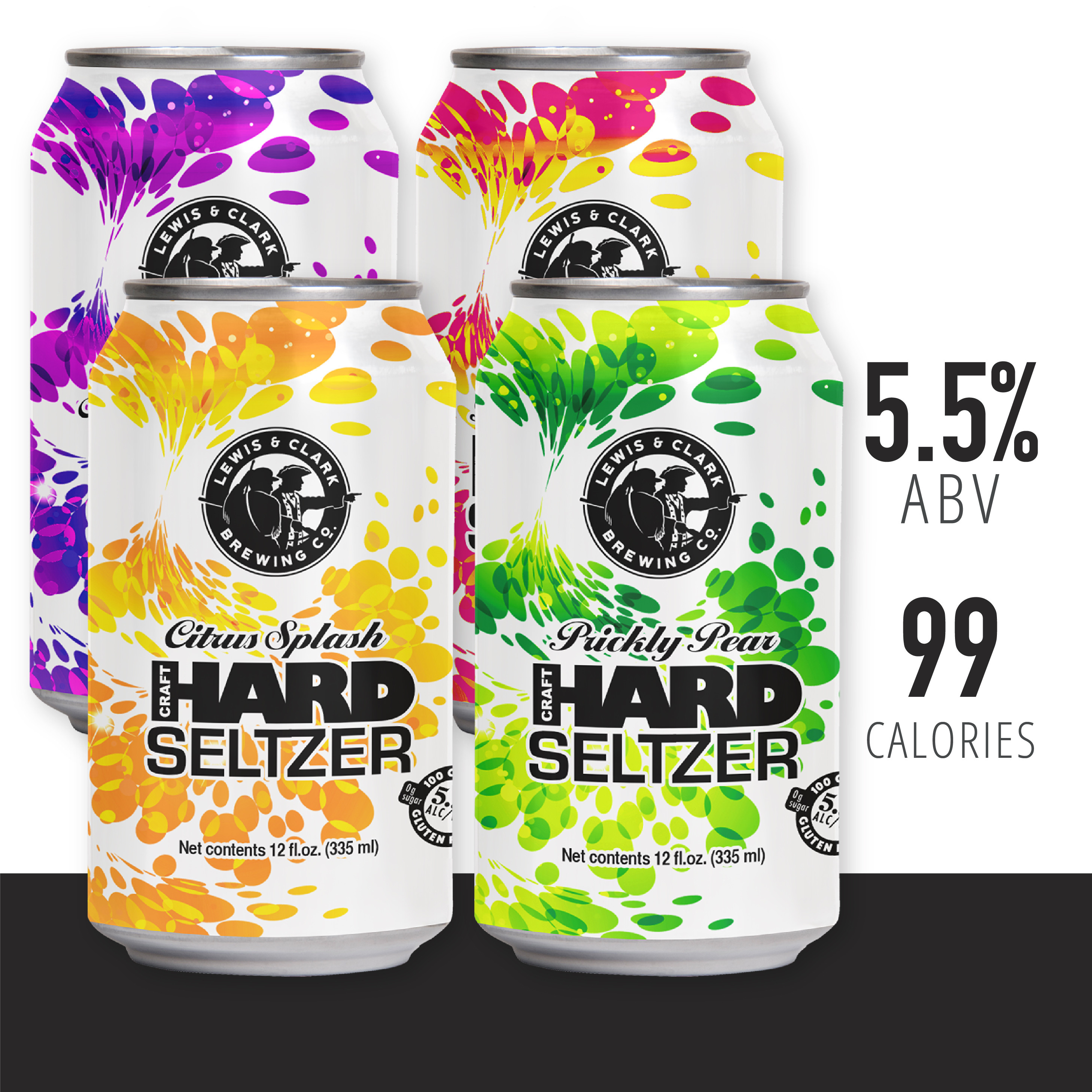 Fruit Seltzers | Lewis&Clark Brewing