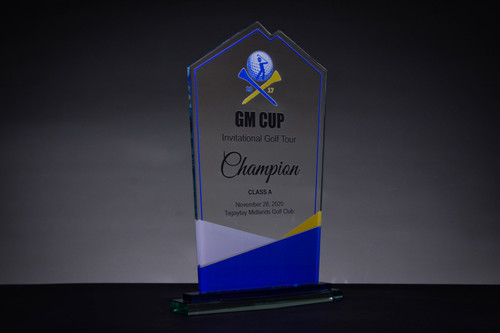 SGL005 - GM Cup Golf Tour Plaque | Awards Central Philippines