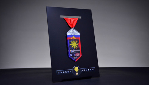 MAC001 - Custom Shaped Acrylic Medal | Awards Central Philippines