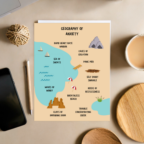 Geography Of Art Prints | MsPsychotherapist