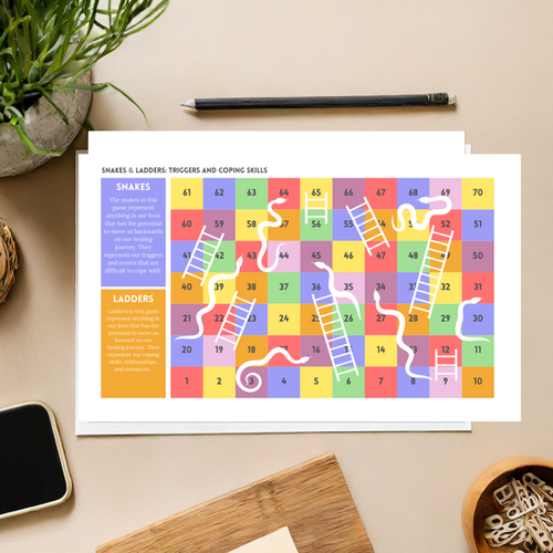 Snakes and Ladders Therapy Game | MsPsychotherapist