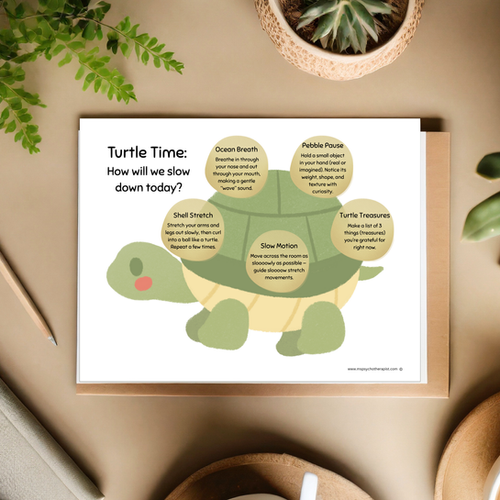 Turtle Time: Mindfulness for Kids | MsPsychotherapist
