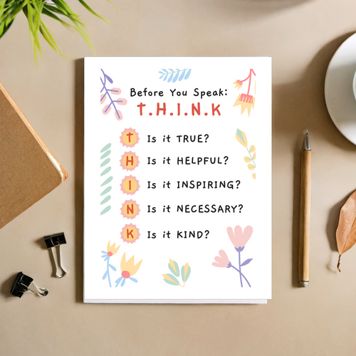 T.H.I.N.K Before You Speak | MsPsychotherapist