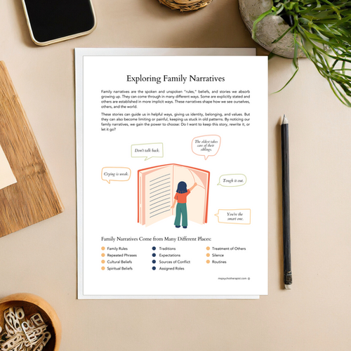 Exploring Family Narratives | MsPsychotherapist