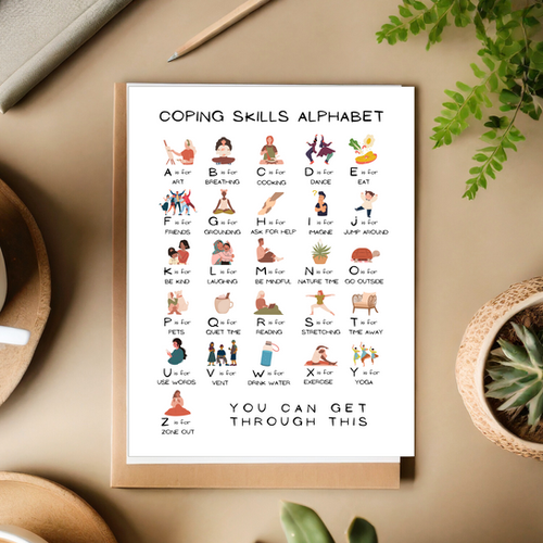 Coping Skills Alphabet | MsPsychotherapist