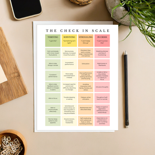 Check In Reference Scale | MsPsychotherapist