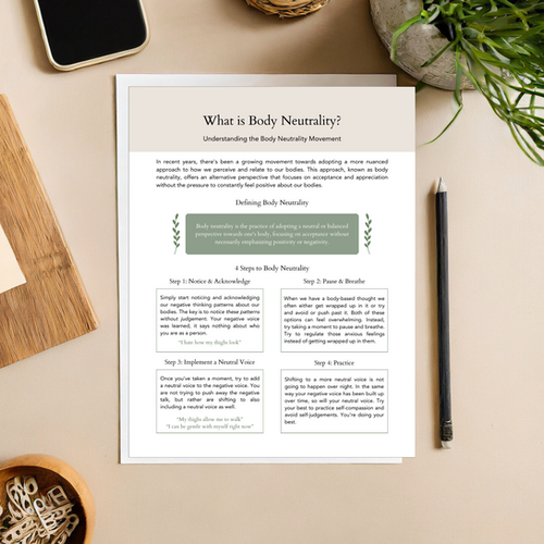Body Neutrality | MsPsychotherapist