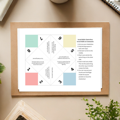 Social Skills Chatterboxes | MsPsychotherapist