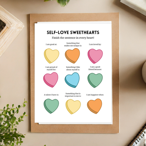 Self-Love Kids Worksheets | MsPsychotherapist