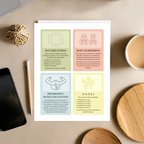 Mindfulness, Grounding, and Somatic Cards | MsPsychotherapist