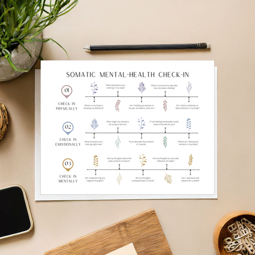Somatic Check In Tool | MsPsychotherapist