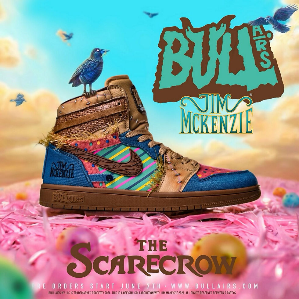 Pop Culture Nostalgia Footwear | Thom Bulman's Bull Airs | Cortland ...