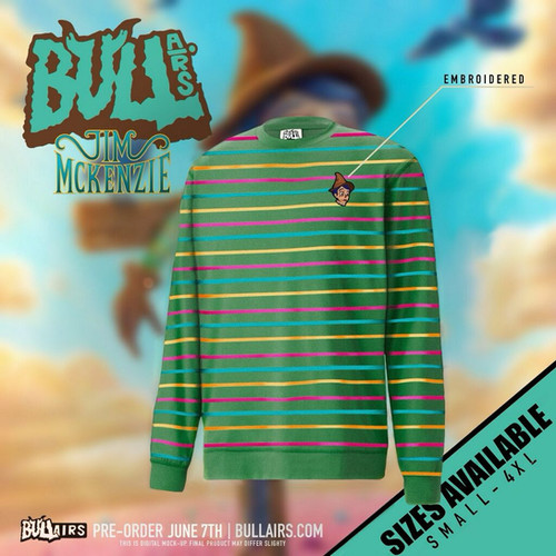 Jim McKenzie Collection - The Scarecrow Crew Neck | Bull Airs