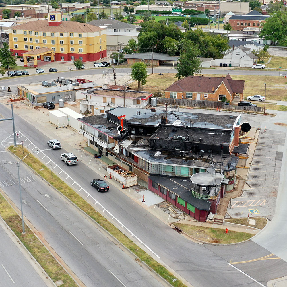 Renovation underway at Classen Circle