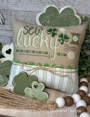 Sew Lucky by Crafty Bluebonnet Designs - Chart | Needlecraft Corner