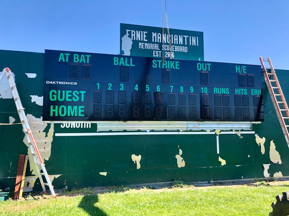10-Inning Electronic Scoreboard - Completed