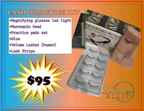 Lash Practice Kit | Luxshary Klass
