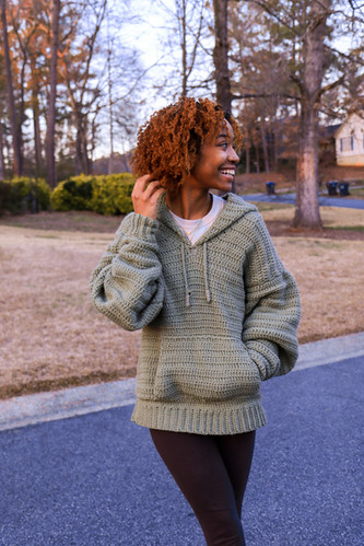 Crochet Hoodie | Hooked By Brianna