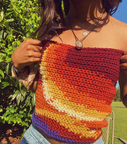 Sunset Dream Tapestry Grid PATTERN | Hooked By Brianna