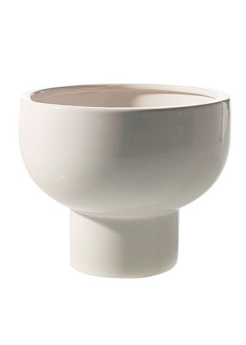 White Modern Compote Vase | Material Girls