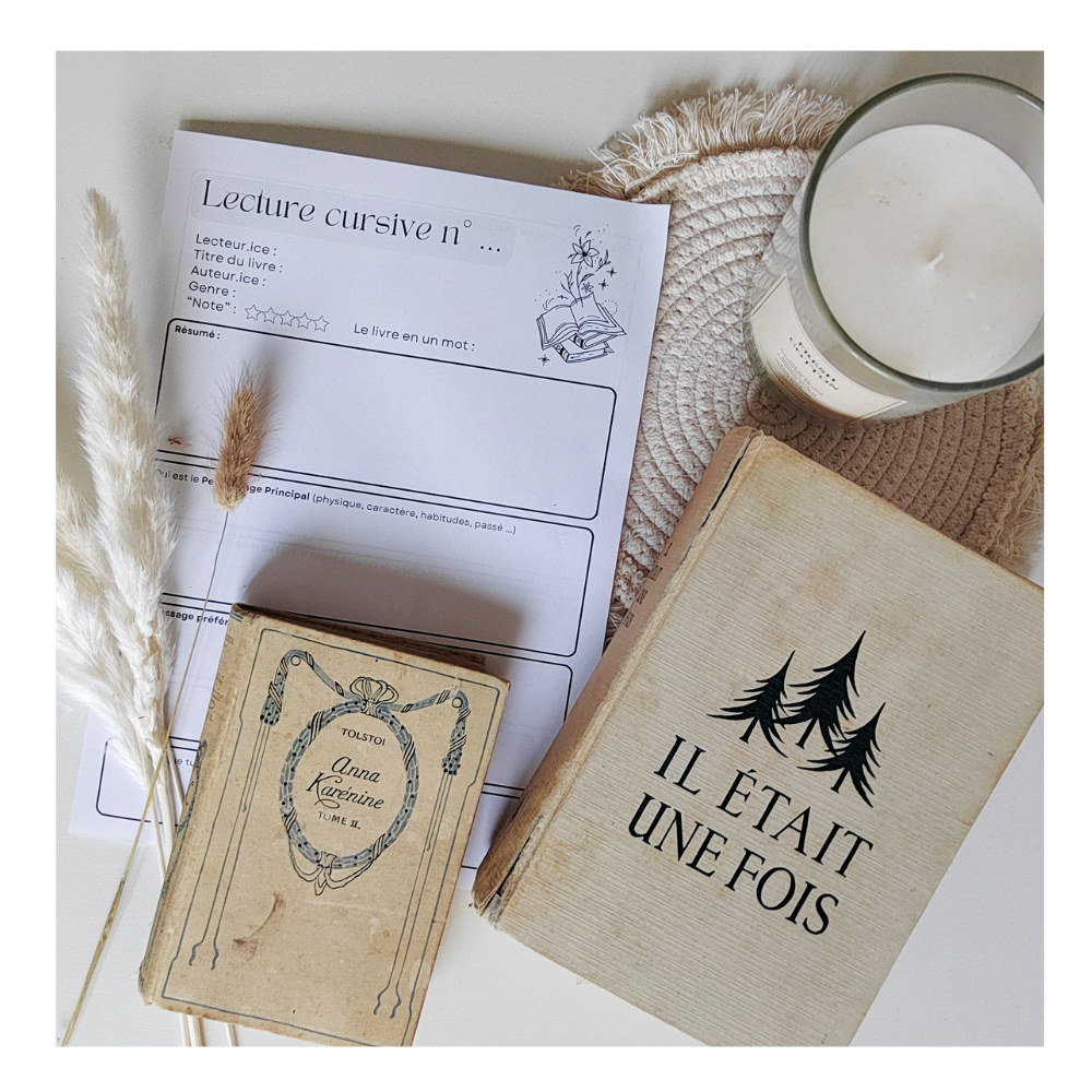 Lecture cursive - fiche de restitution