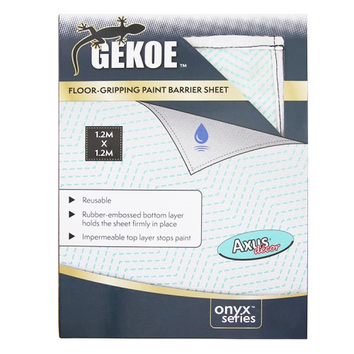 Axus Decor Onyx Series Gekoe Floor Gripping Paint Barrier Sheet 1.22m x ...