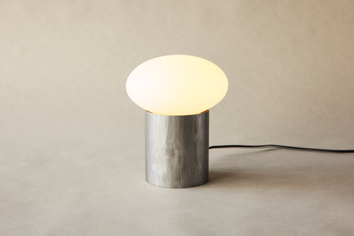 Head Hi Lamp (Textured Steel Base) | Head Hi