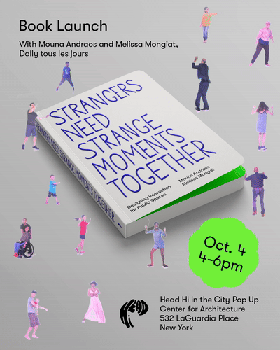 Book Launch for Strangers Need Strange Moments Together with Daily tous ...