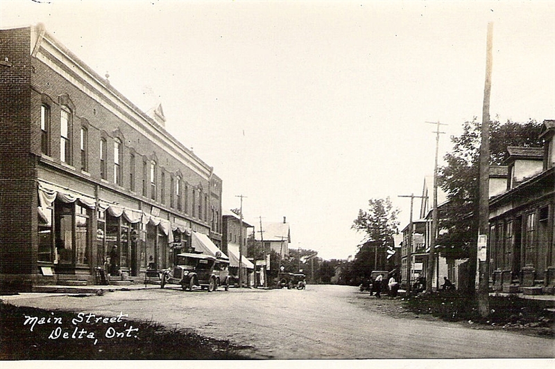History of Delta | Delta, Ontario