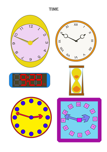 Simple Clocks Craft Pack | Vacationeers