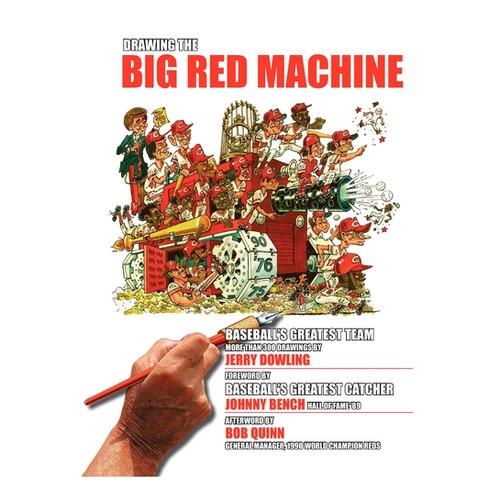 Drawing the Big Red Machine | Jerry Dowling Art