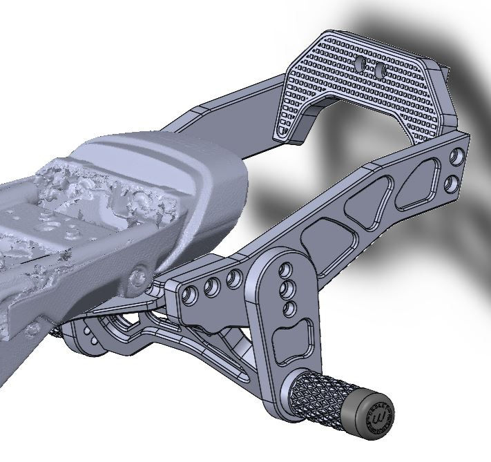 2022+ Honda Grom Billet Alum. 12 Bar/Subcage | Wesley Fabrication