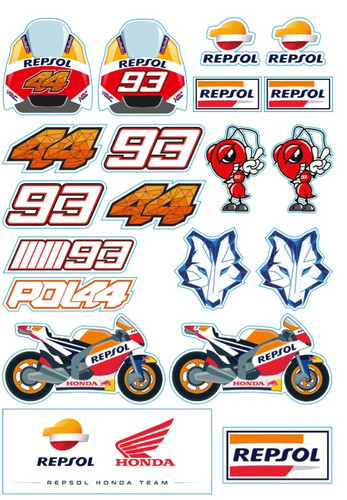 REPSOL Collection Stickers (10 stickers) | Repsol Egypt