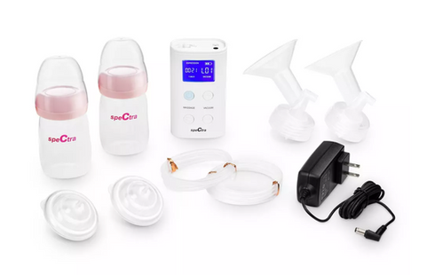 Spectra 9 Plus Wearable Pump With Grey Tote, Cooler Carrier, and ...