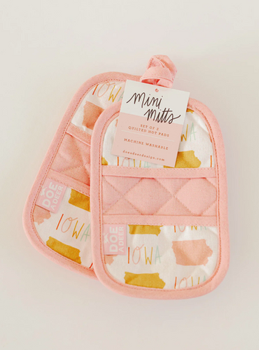 Iowa Mini Mitts | Handcrafted FCD