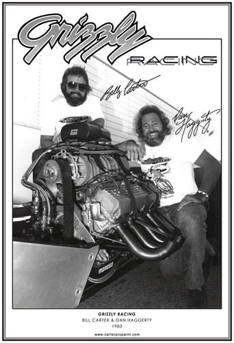 Grizzly Racing - Signature Series Poster | Carter Pro Paint