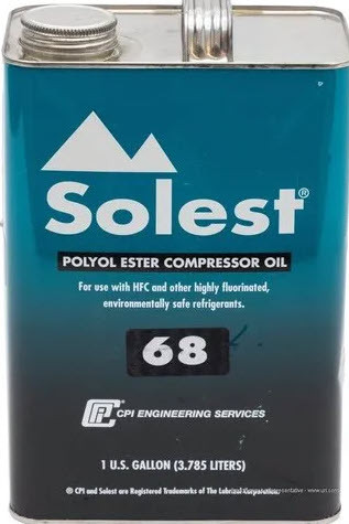 Solest 68 Refrigerant Oil | Refrigerants Inc.