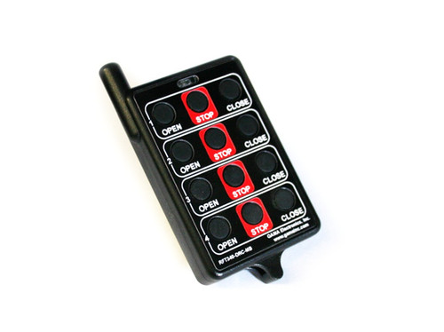 RFT340-12DC-MB Remote control for up to 4 doors | pb3-remote-by-gama