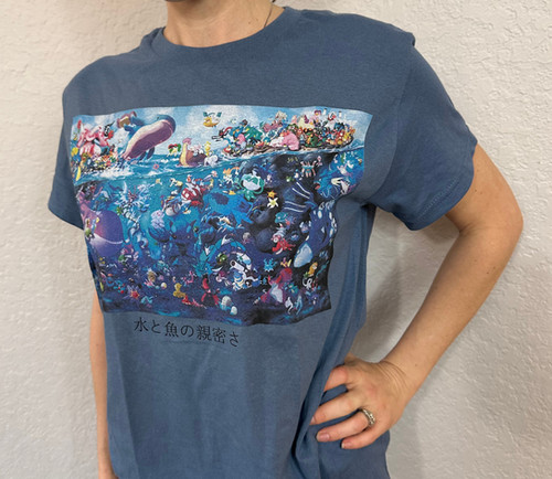Water Pokemon T-Shirt | not-topic