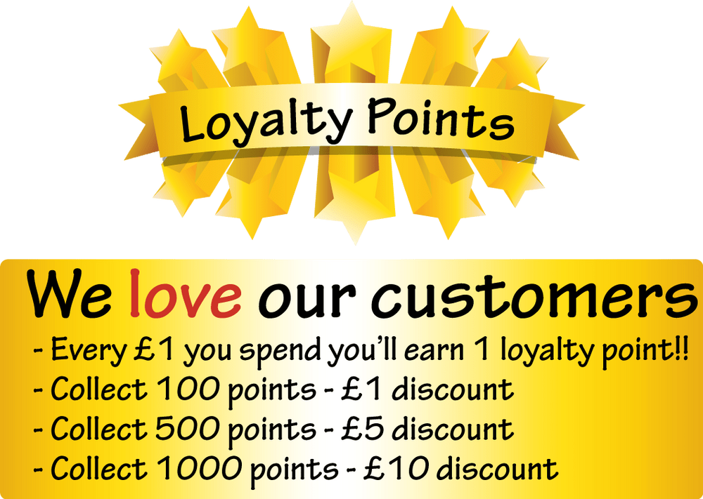 Loving our customers with loyalty points!